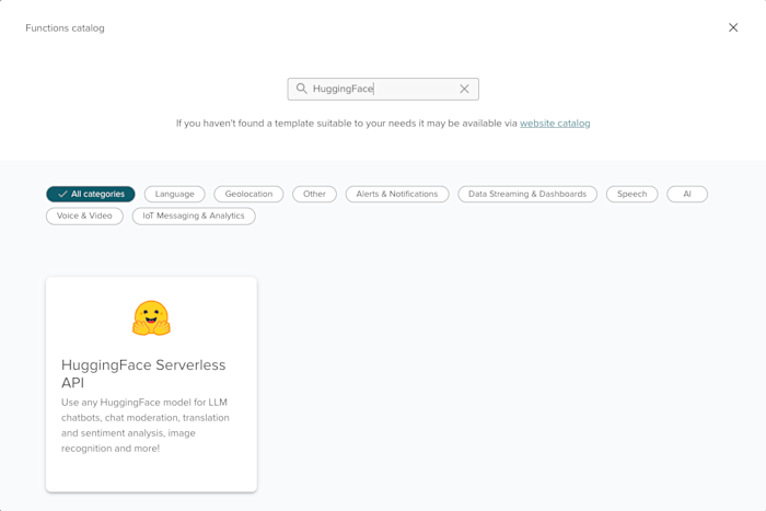 Sentiment Analysis With Functions And Huggingface Pubnub
