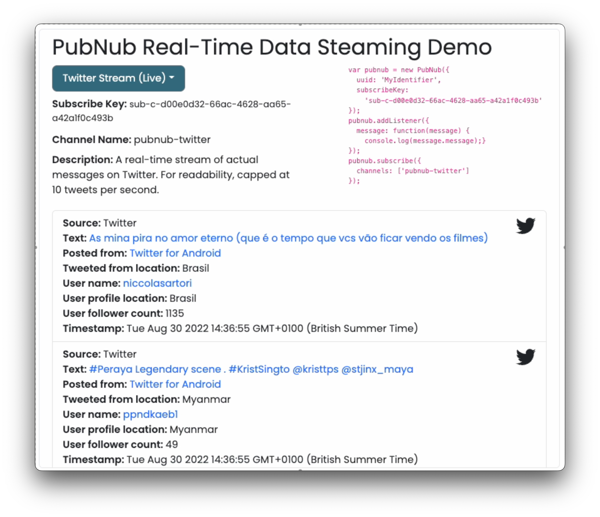 Develop a real-time streaming application with PubNub | PubNub Develop a real-time streaming application with PubNub | PubNub