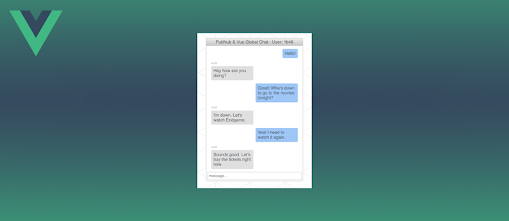 How to Build a Group Chat App with Vue.js | PubNub