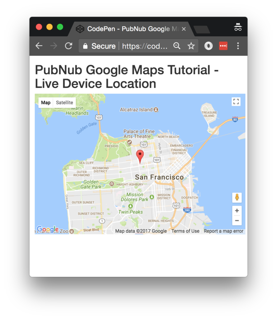 Geolocation Tracking with the Google Maps API