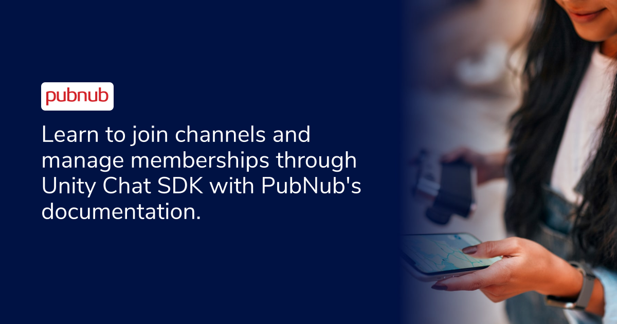 Join channels | PubNub Docs