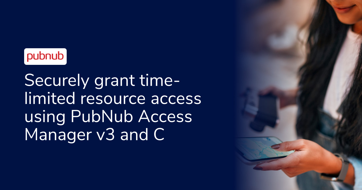 Access Manager v3 API for C# SDK | PubNub Docs